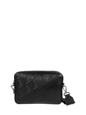 Fendi Diagonal Shoulder Bag - Black