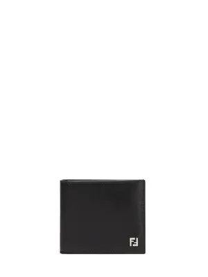 Fendi Squared Ff Card Holder - Black