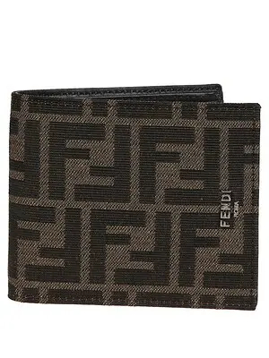 Fendi Bi-fold Wallet - Black