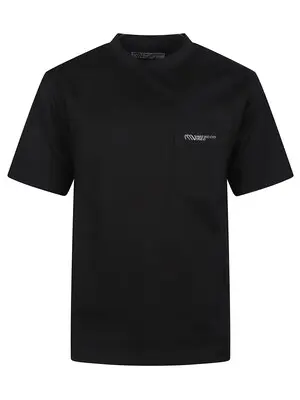 MASSIMO OSTI STUDIO T-shirt With Pocket - Black
