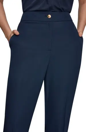 Donna Karan New York High Rise Slim Fit Pants