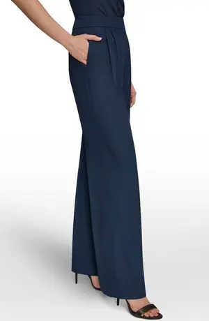 Donna Karan New York High-waisted Wide-leg Pants