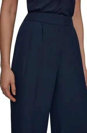 Donna Karan New York High-waisted Wide-leg Pants