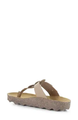 Fly London Cardigen Flip Flop - Sand