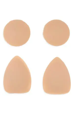 BLOO Perfect Pair Assorted 2-pack Round & Triangle Nipple Covers - Medium-light