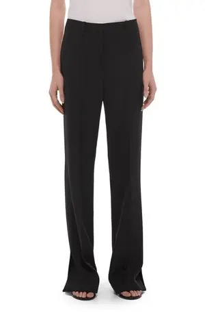 Helmut Lang Wool Gabardine Bootcut Trousers