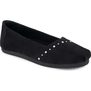 Toms Alpargata Ballet Flat - Black