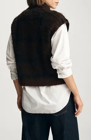 MAVI Funnel Neck Sweater Vest