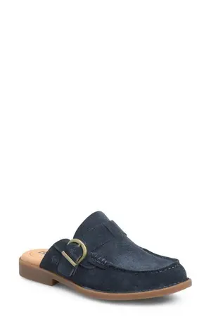 BØRN Meg Mule - Navy Suede