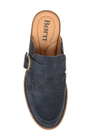 BØRN Meg Mule - Navy Suede