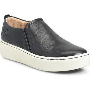 BØRN Mira Platform Sneakers - Black Leather