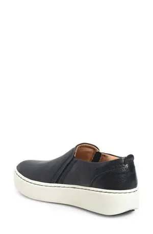 BØRN Mira Platform Sneakers - Black Leather