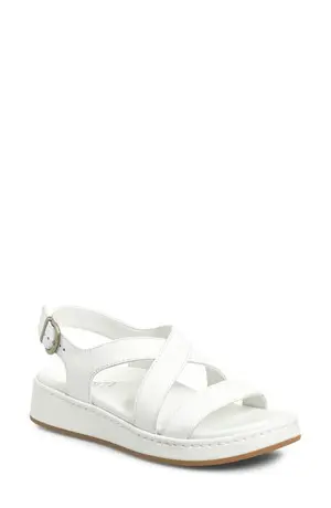 BØRN Victoria Slingback Sandal White