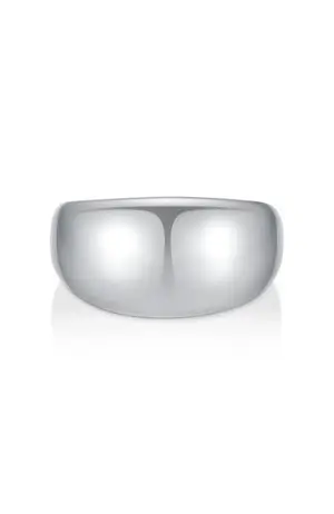 MANTRA Dome Ring - Silver