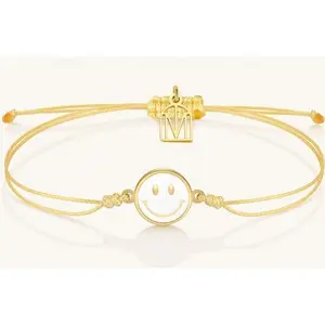 MANTRA Thread Of Happiness Choose Joy Bracelet - Gold