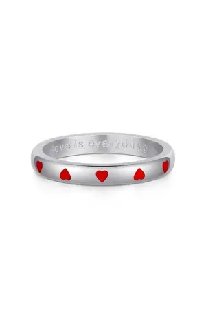 MANTRA Love Is Everything Ring - Silver