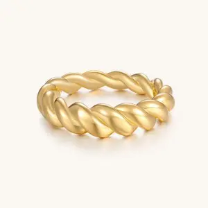 MANTRA Journey Ring - Yellow Gold