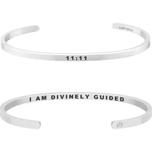 MANTRA Mantra Angel Number 1111 Bracelet Silver