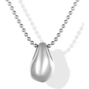 MANTRA Mantra Calm Stone Necklace Silver