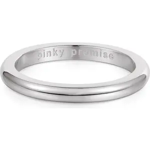MANTRA Pinky Promise Ring - Silver