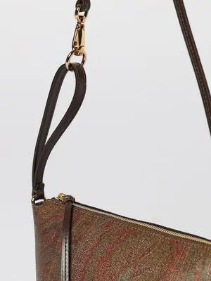 Etro Mini Essential Paisley Coated Cotton Bag - Brown