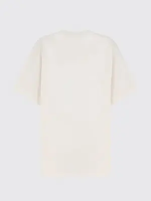 Y3 Relaxed Fit Cotton T-shirt With Tone-on-tone Printed Logo