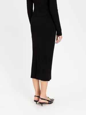 TWINSET Knit Midi Skirt
