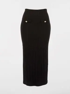 TWINSET Knit Midi Skirt