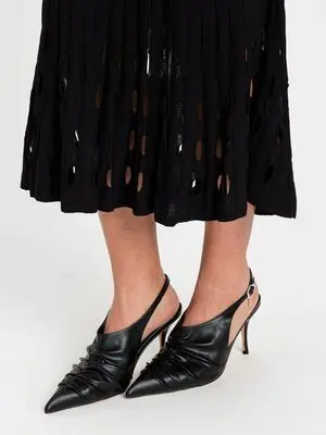 TWINSET Knit Midi Skirt