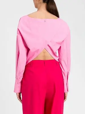 TWINSET Stretch Cotton Blouse