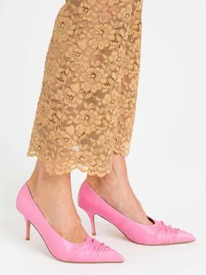 TWINSET Lace Cropped Trousers