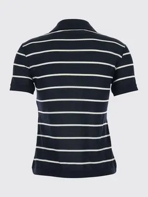 Max Mara Silk Polo Shirt - Blue 1