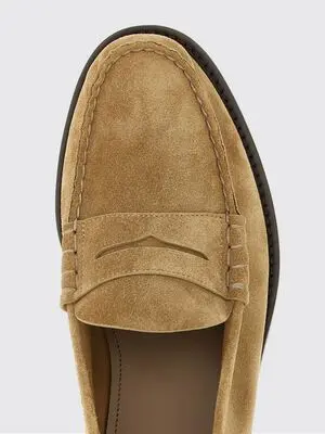 Church's Suede Calfskin Loafers - Beige