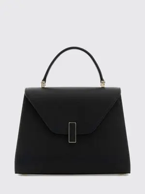 VALEXTRA Iside Medium Grained Leather Bag - Black