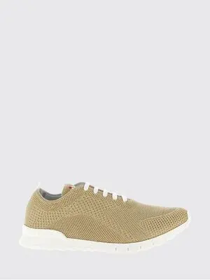 Kiton Crochet Cotton Sneakers - Beige