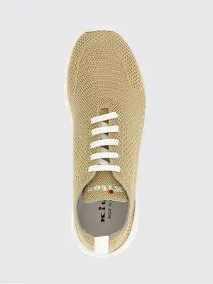 Kiton Crochet Cotton Sneakers - Beige