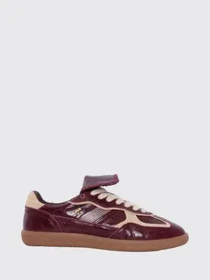 ALOHAS Alohas Naplak And Suede Leather Sneakers Red
