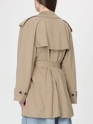 Balenciaga Belted Trench Coat - Beige