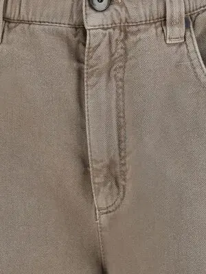 Brunello Cucinelli Wide Leg Jeans - Brown