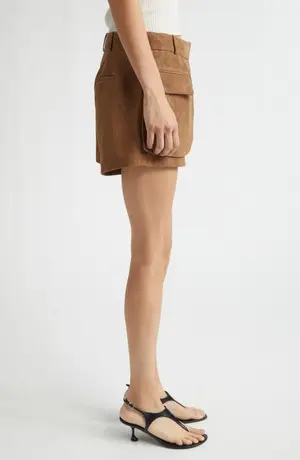 Monse Blazer-inspired Suede Shorts