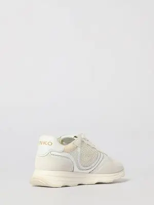Pinko Lace-up Sneakers - White