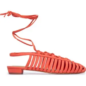 Bernardo Geneva Flat - Sunset Orange