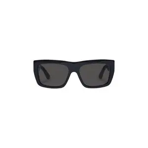 Bottega Veneta Square Frame Sunglasses - Black