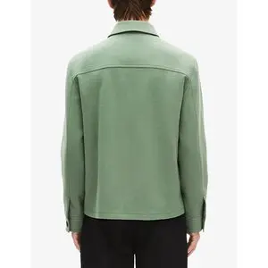 The Kooples Wool-blend Jacket With Chest Pockets