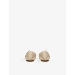 AeydĒ Tiby Suede Ballet Flats - Bone