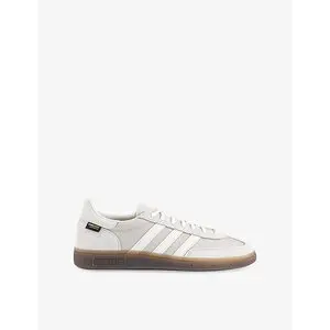 Adidas Handball Spezial Suede And Mesh Trainers - Alumina Off White Gu
