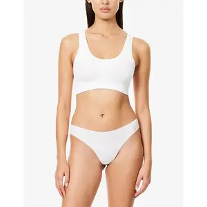 Hanro Invisible Mid-rise Stretch-cotton Thong