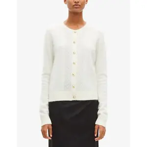 The Kooples Round-neck Cashmere Cardigan