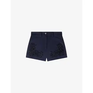 Sandro Embellished Shorts For Women