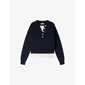 Sandro Button Detailed Knitwear For Women